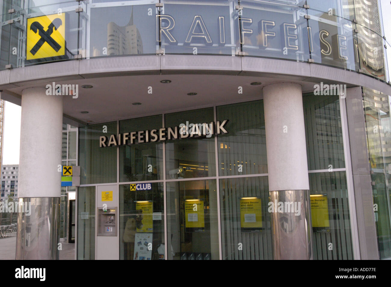 Andromeda tower, bank Stock Photo - Alamy