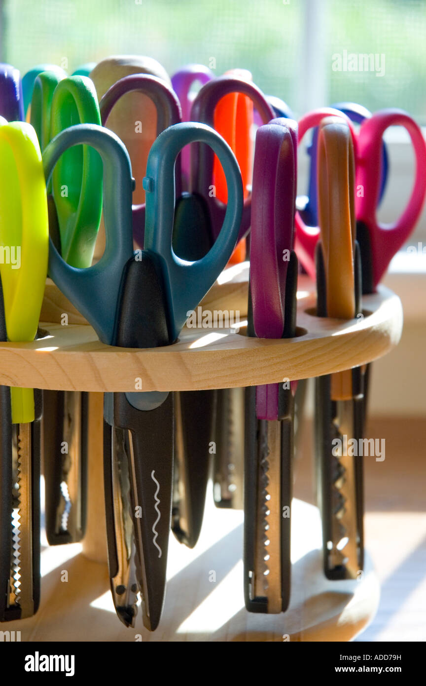 Scissors with handles hi-res stock photography and images - Alamy