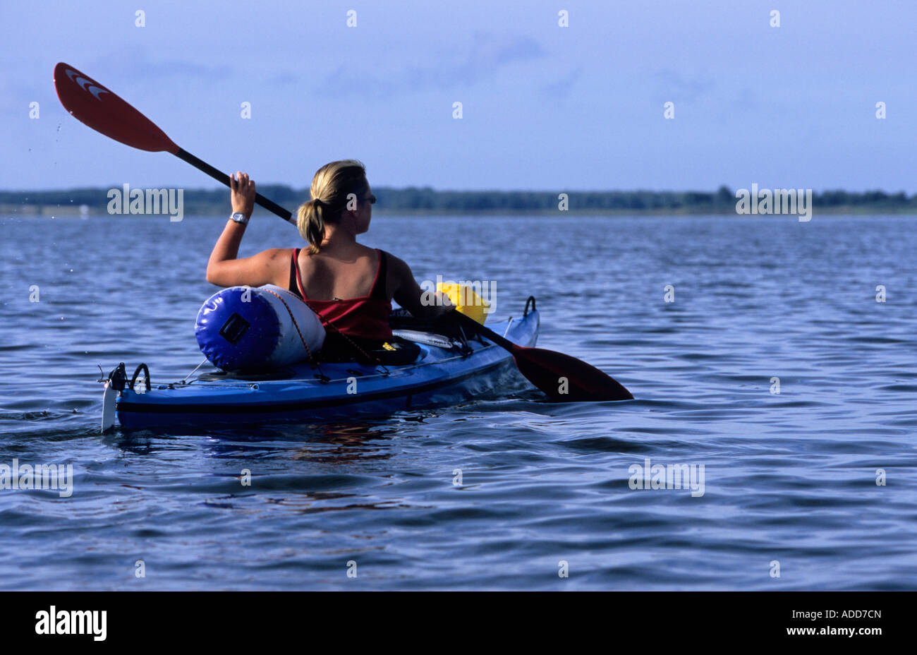 Kayaker from behind hi-res stock photography and images - Alamy