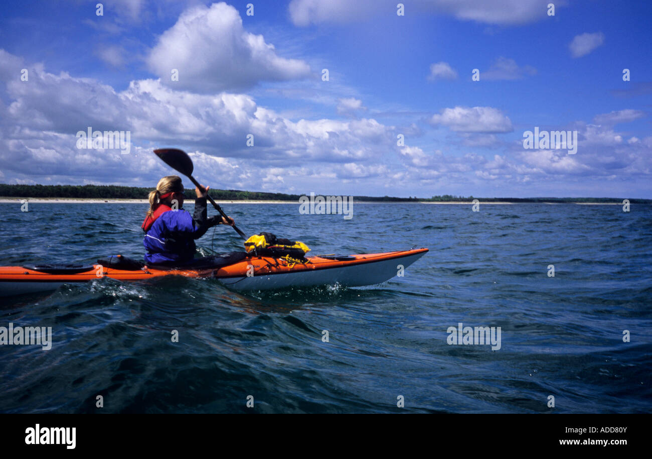 Kayak german baltic sea hi-res stock photography and images - Alamy