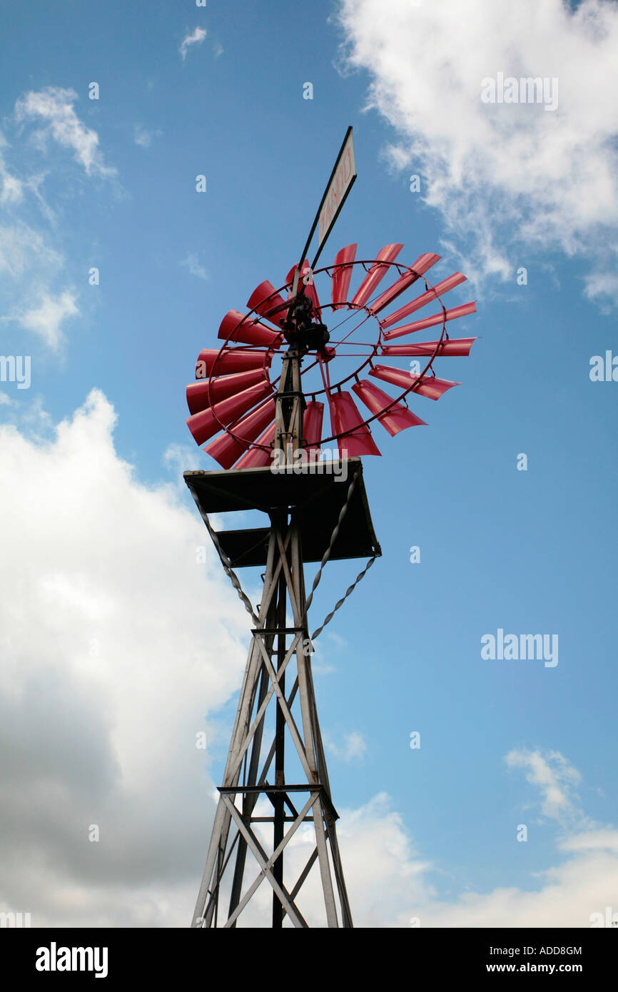 Dando Wind Pump at Amberley Working Museum, West Sussex, UK Stock Photo ...