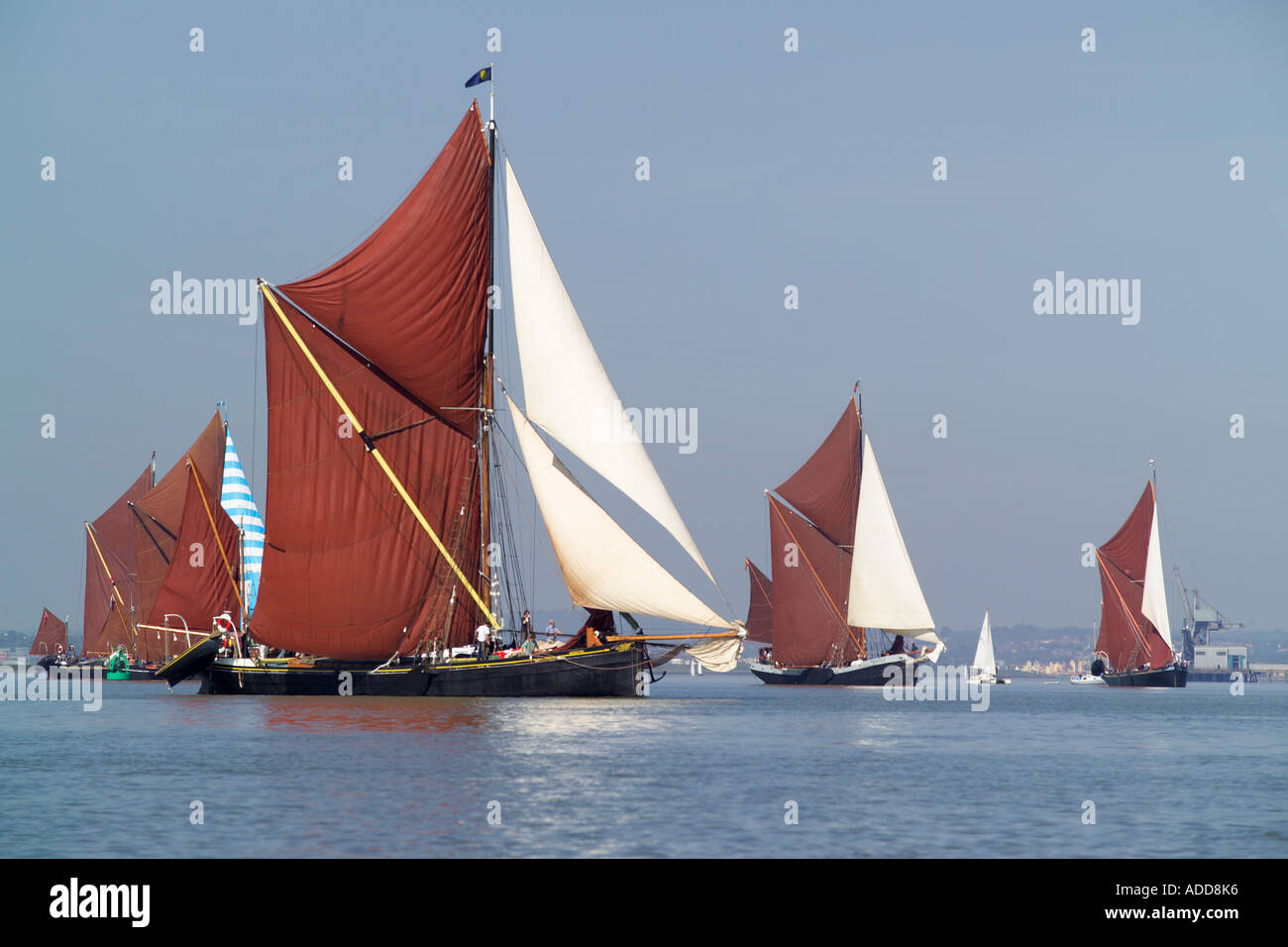 Thames sailing Barge the Mirosa the Thistle the adieu Medway Thames ...