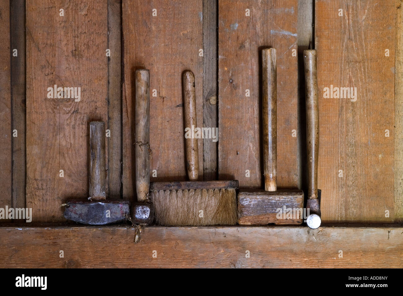 Old woodworking tools Stock Photo - Alamy