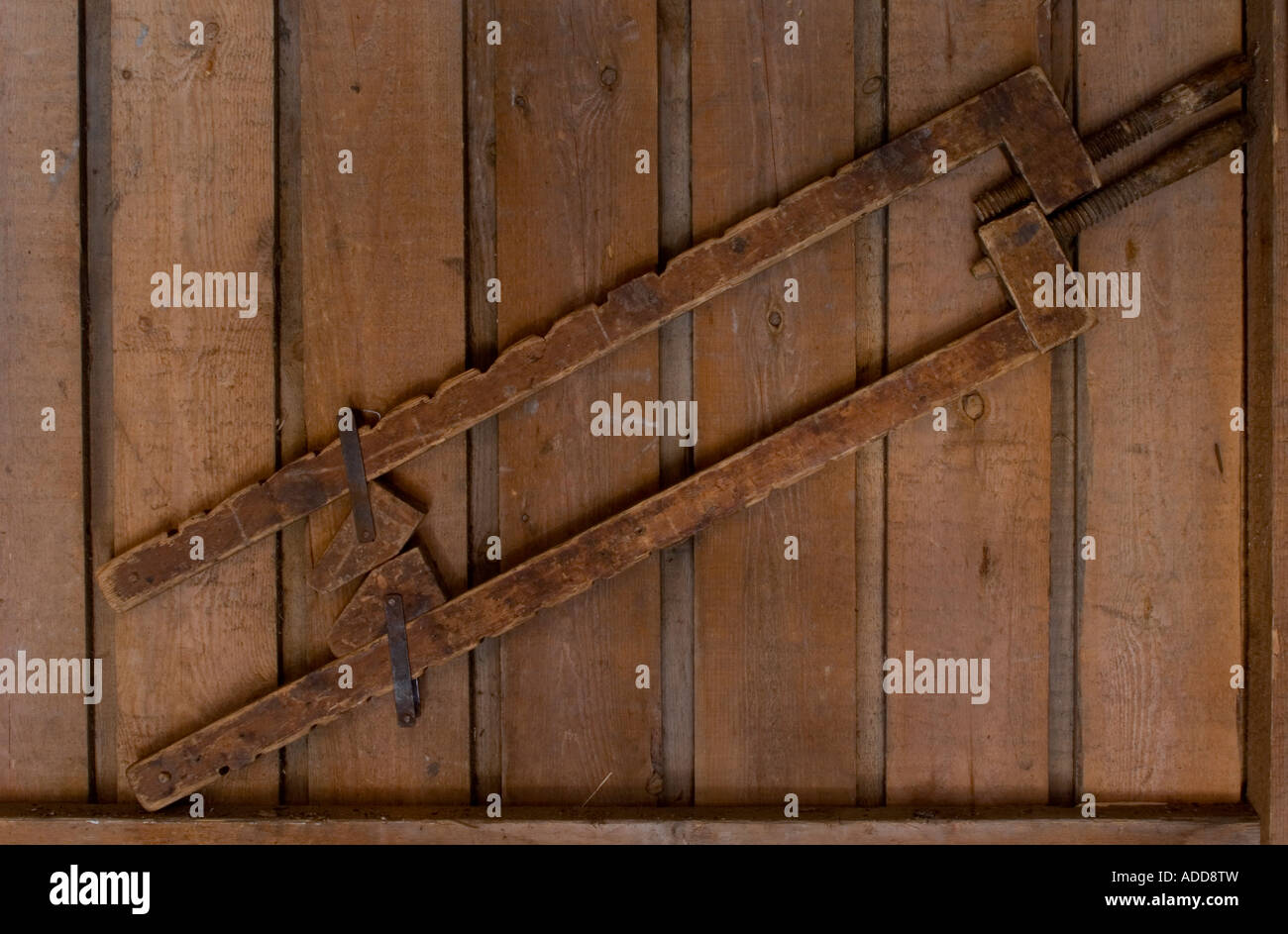 Old woodworking tools Stock Photo - Alamy