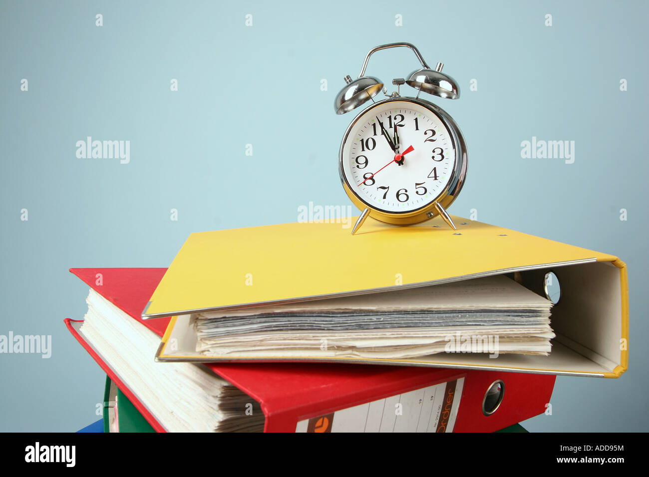stack of files Stock Photo - Alamy