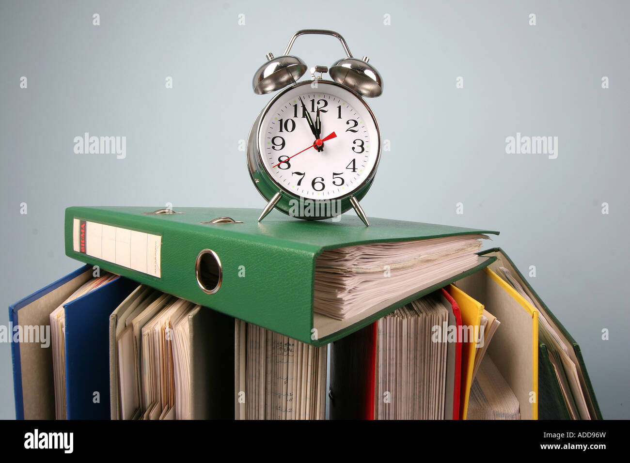 stack of files Stock Photo - Alamy