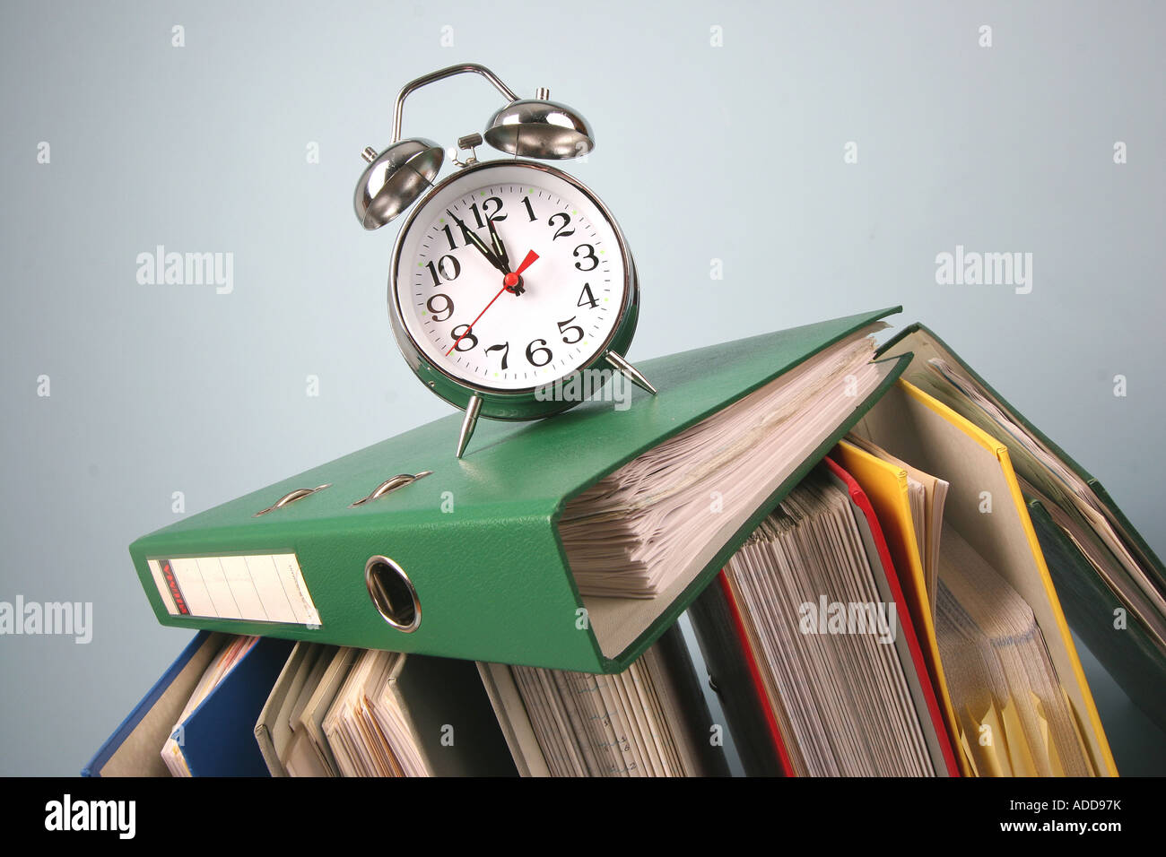 stack of files Stock Photo - Alamy