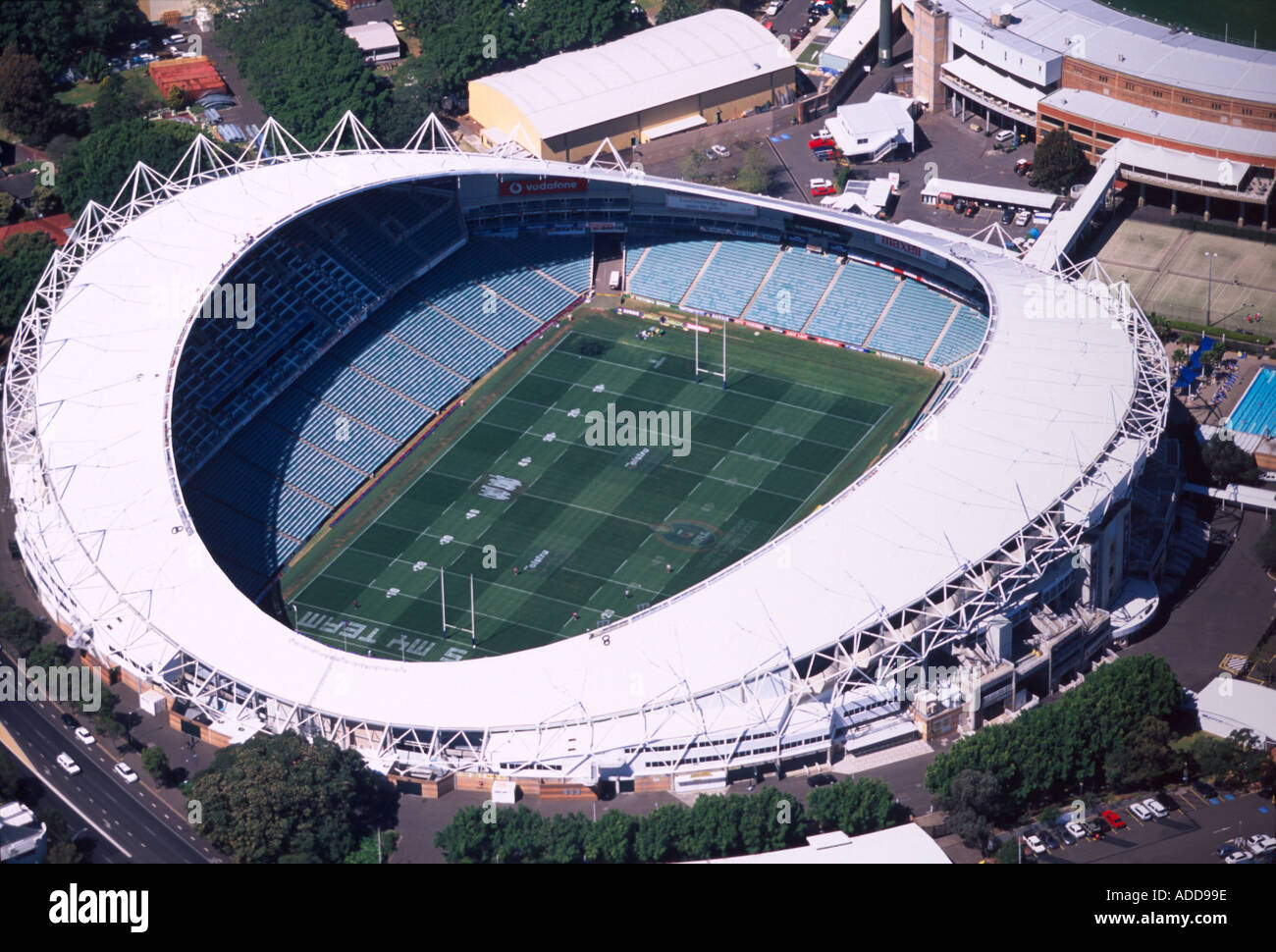 Sydney football stadium aerial hi-res stock photography and images - Alamy