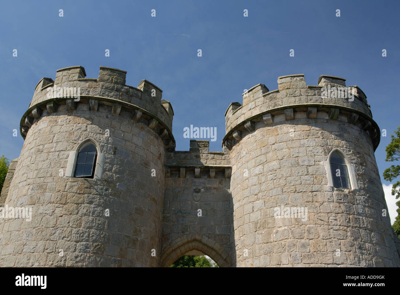 Whittington Castle, Shropshire, UK Stock Photo - Alamy