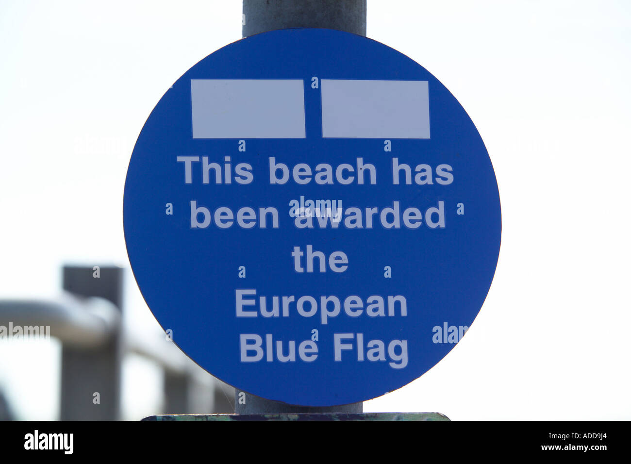 Minnis Bay Beach isle of thanet kent in the summer heat a blue flag ...