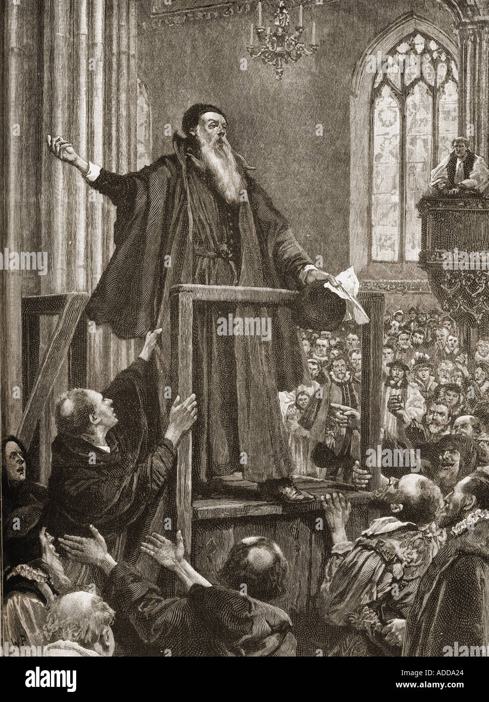 Archbishop of canterbury thomas cranmer hi-res stock photography and ...