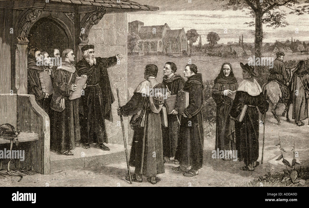 John wycliffe hi-res stock photography and images - Alamy