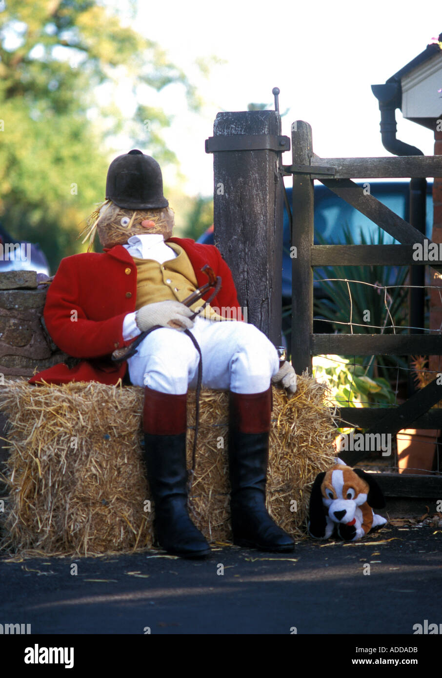 The annual Scarecrow Weekend festival in the Worcestershire Vilage of ...