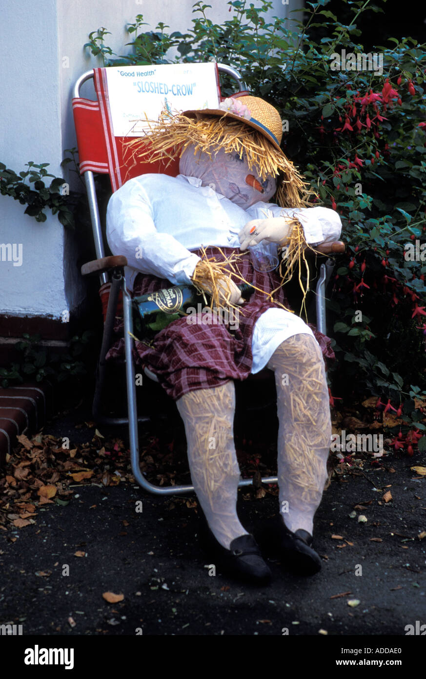 The annual Scarecrow Weekend festival in the Worcestershire Vilage of ...