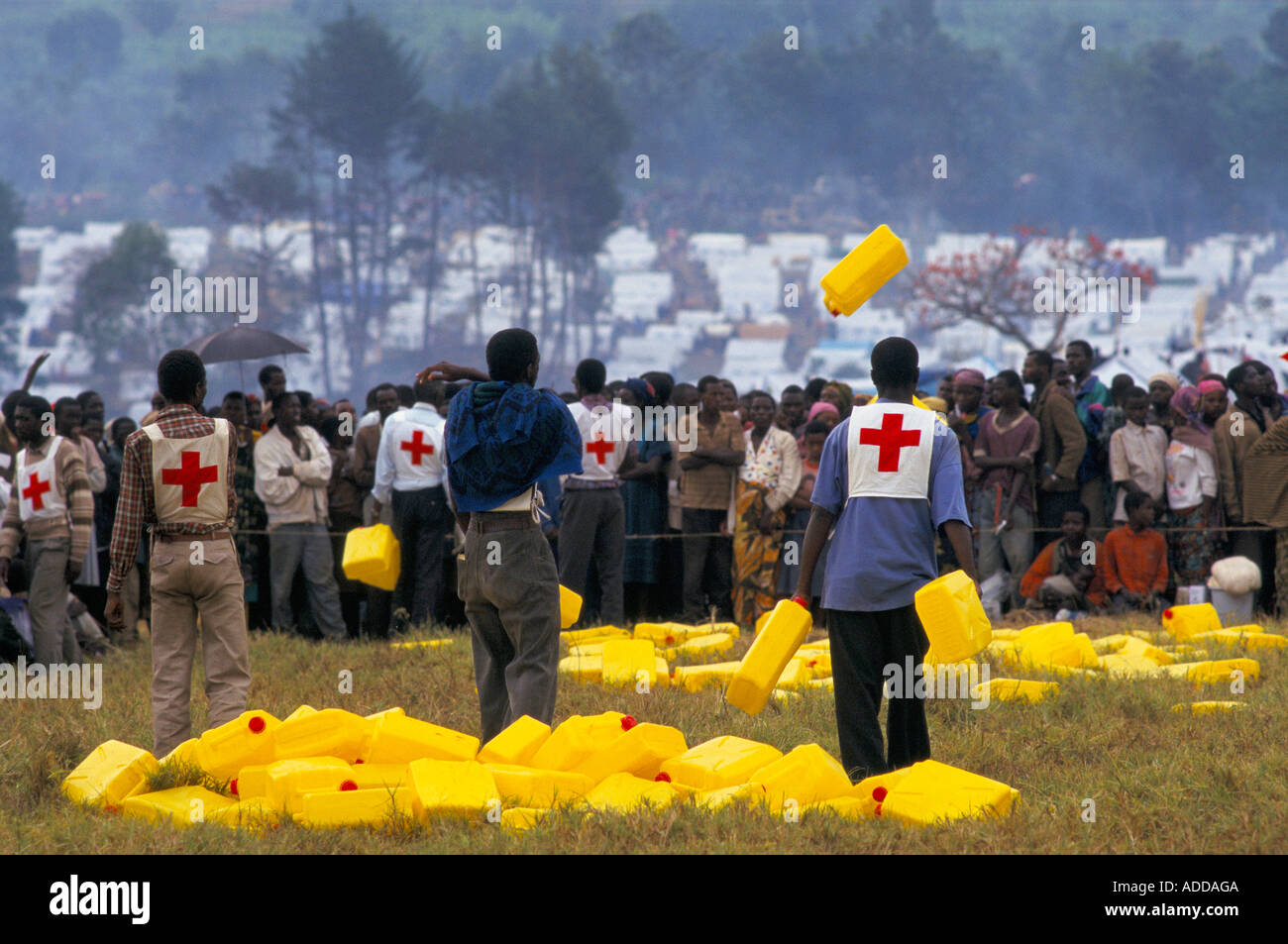Red Cross Helping People In Africa