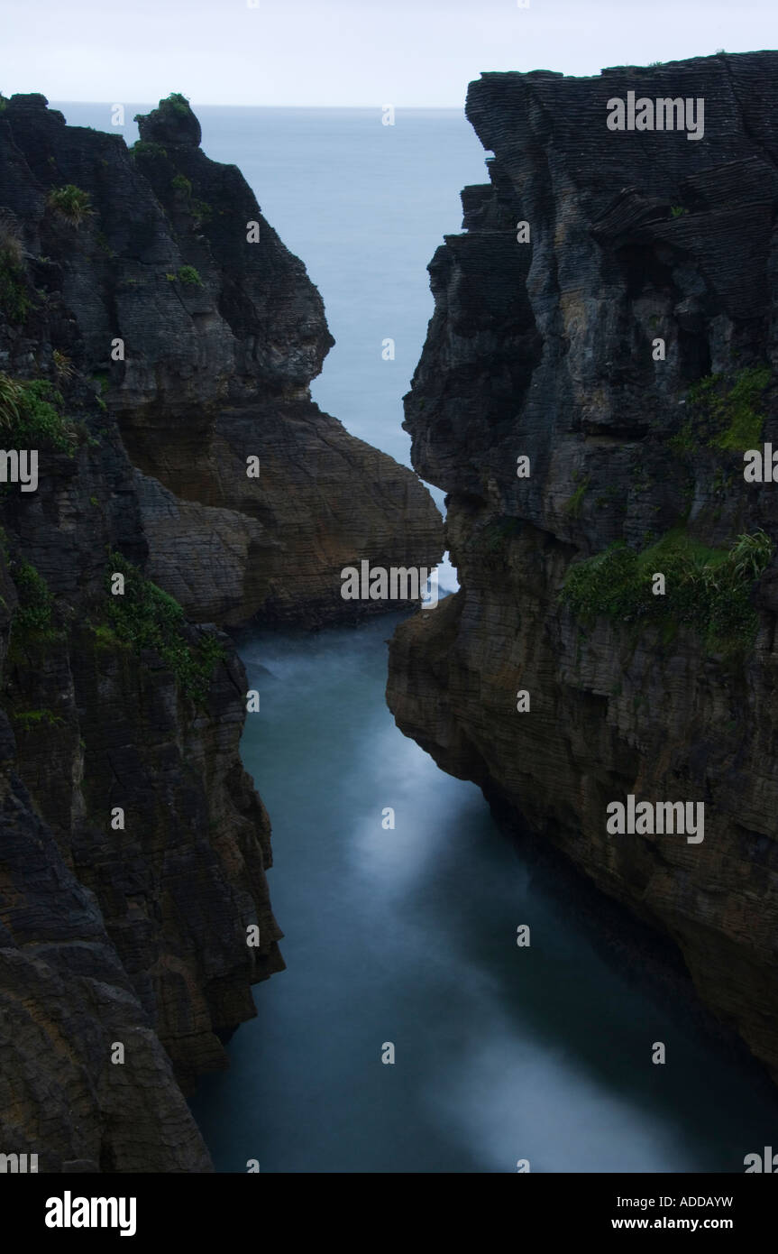 New Zealand South Island Punakaiki Paparoa National Park Coastal Rock ...