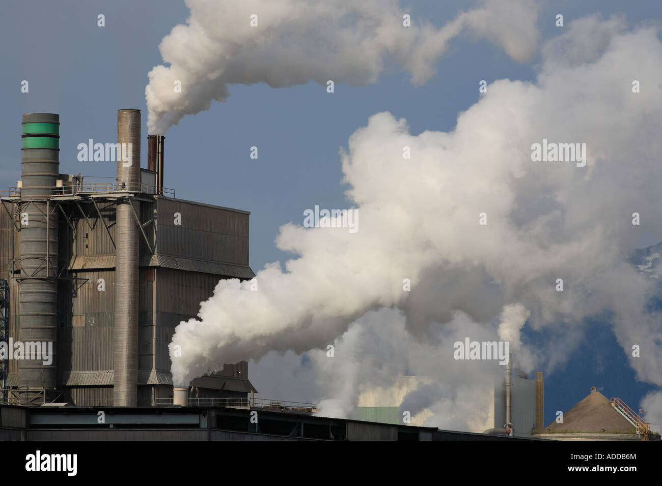 Eurocan Pulp and Paper mill Kitimat British Columbia Stock Photo - Alamy