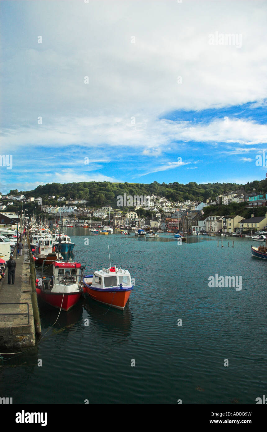 Looe Harbour Cornwall England U k Stock Photo - Alamy