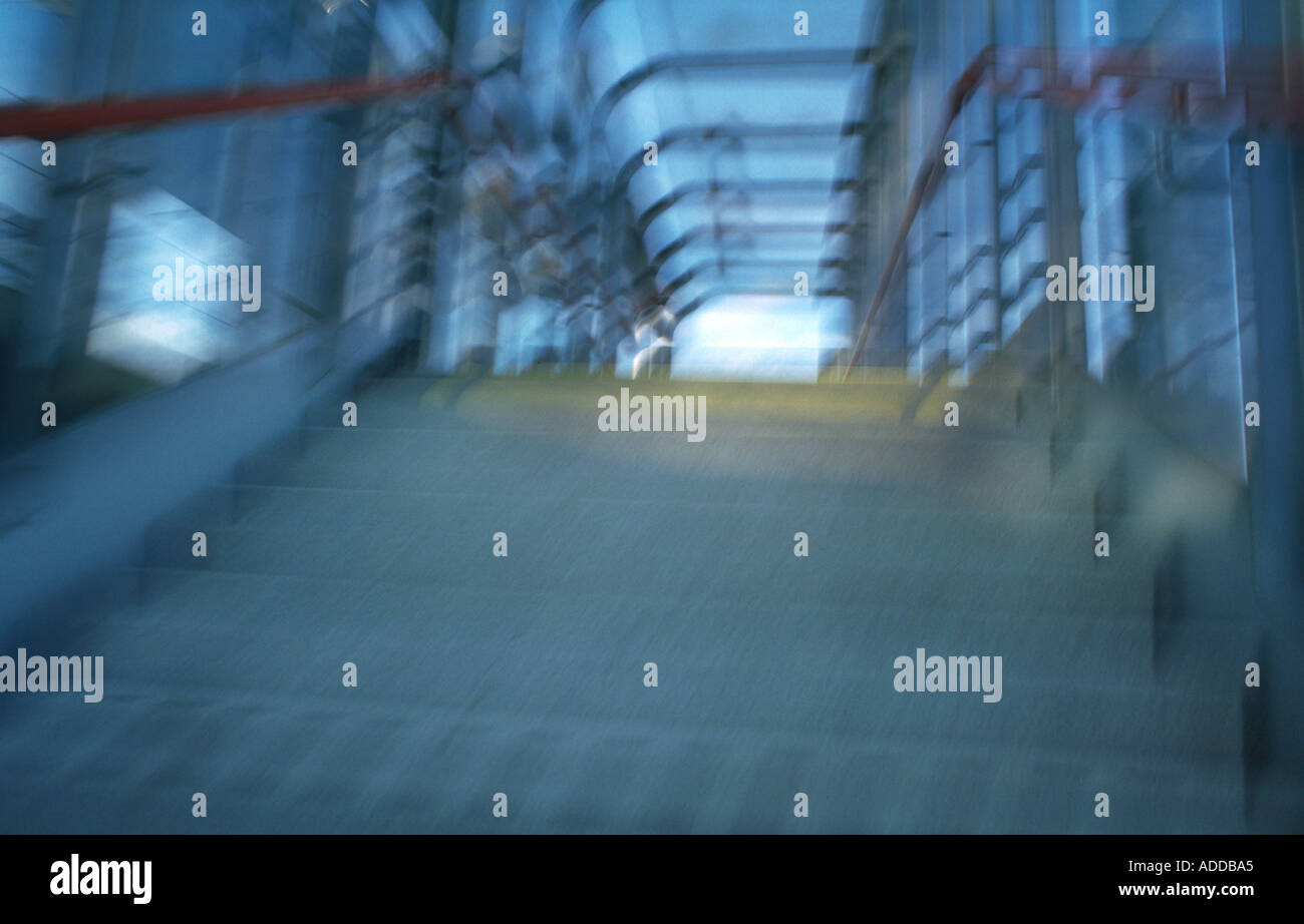 Pedestrian crossing over railway Stock Photo - Alamy