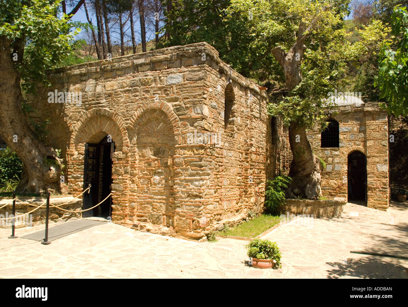 Meryemana, House of the Virgin Mary pilgrimage site, Turkey Stock Photo ...