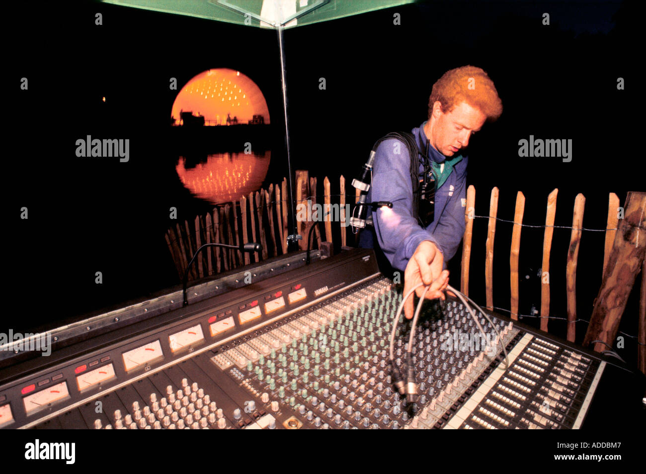 Sound engineer outside hi-res stock photography and images - Alamy