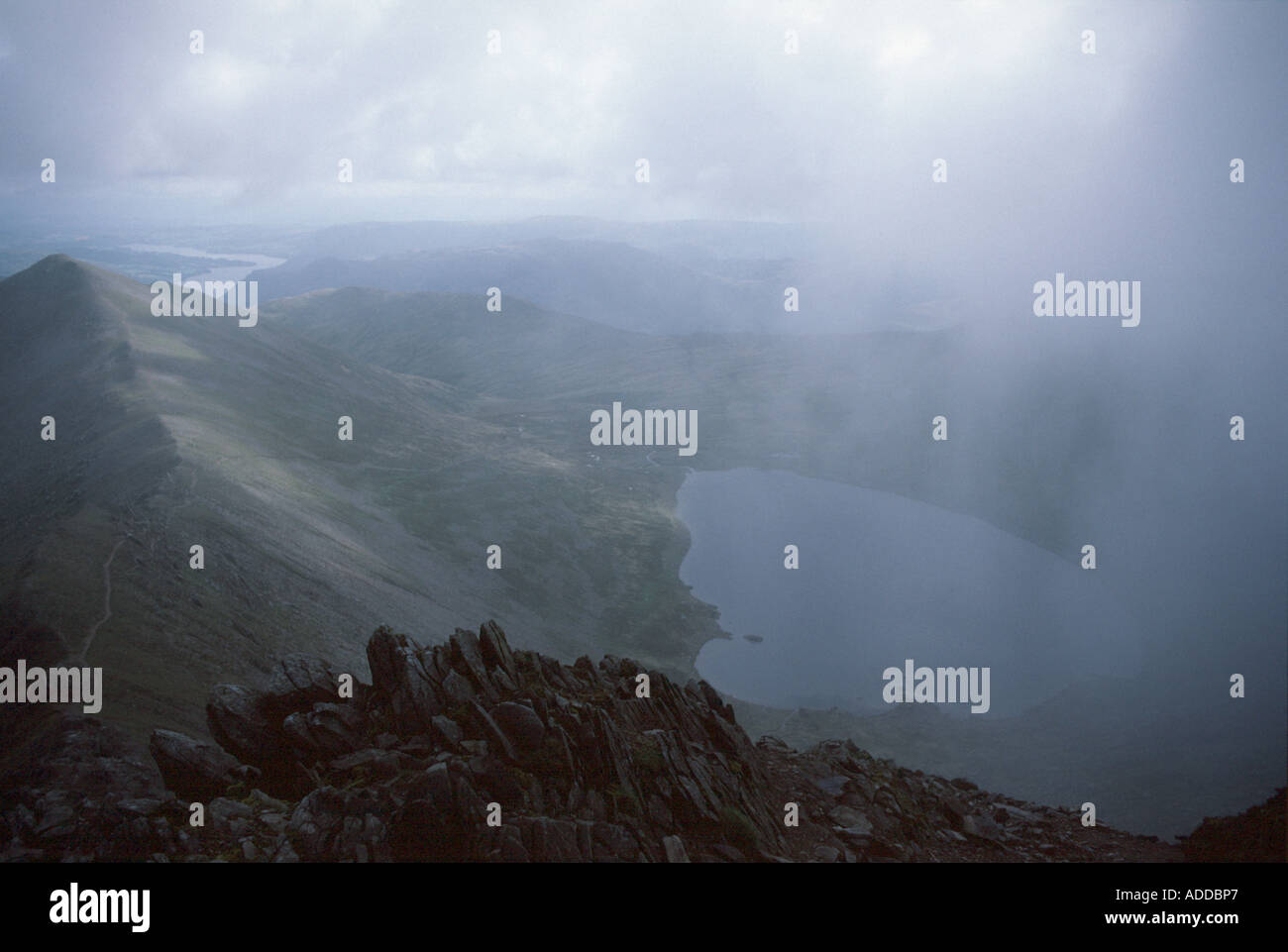 Red tarn helvellyn hi-res stock photography and images - Alamy