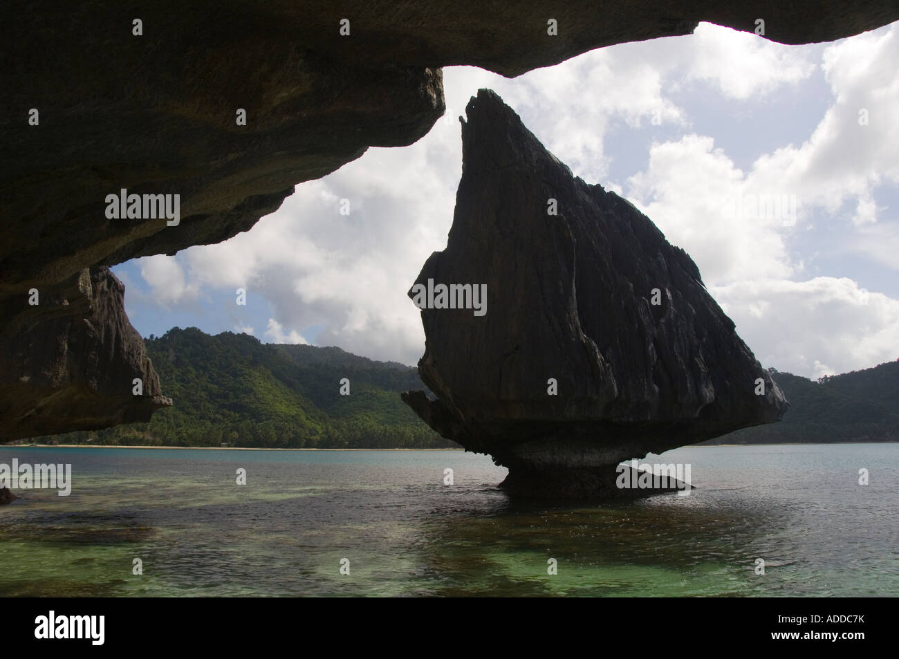 Philippines Luzon Palawan Province El Nido Town Bacuit Bay Unusual ...