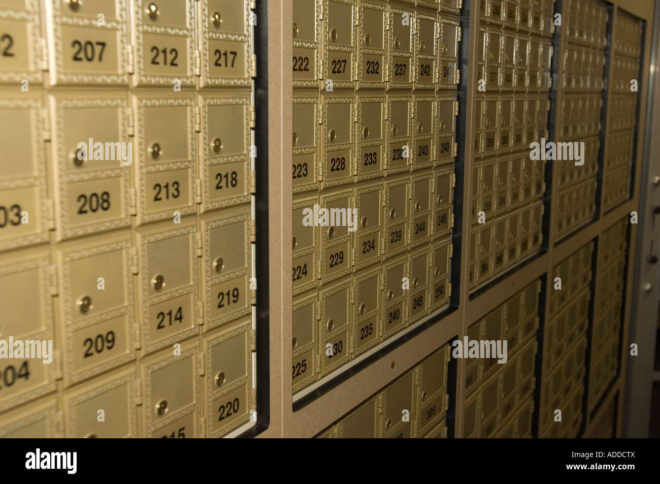 Wall full many post hi-res stock photography and images - Alamy