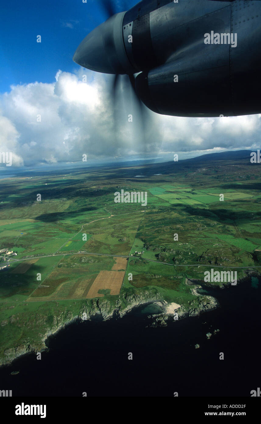 07 2000 Islay Scotland Aerial view of the Island of Islay Stock Photo ...