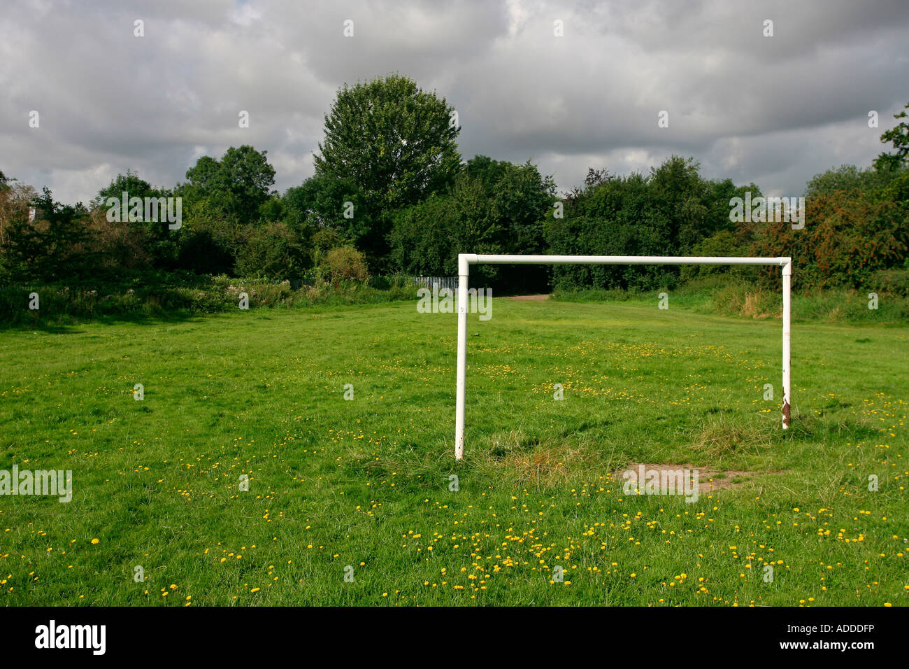 Neglected football field hi-res stock photography and images - Alamy