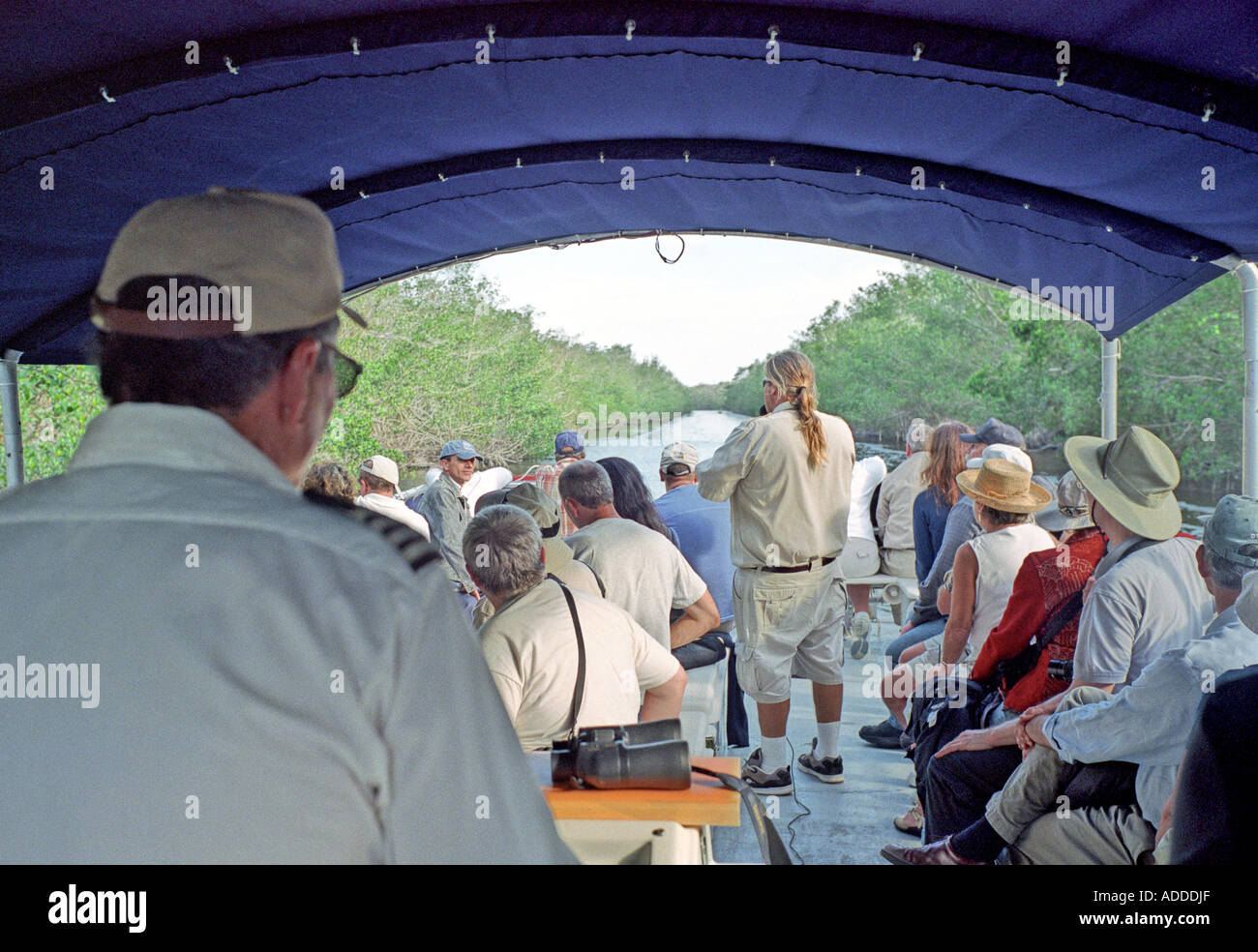 Eco tour boat with captain ,guide and tourest Everglades National Park ...