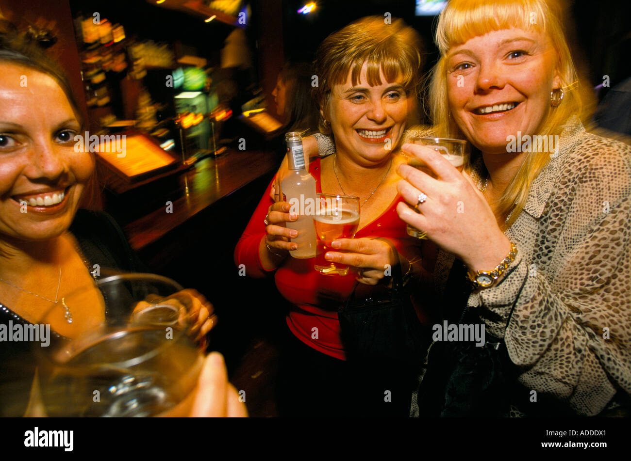 People getting drunk on a night out Stock Photo - Alamy