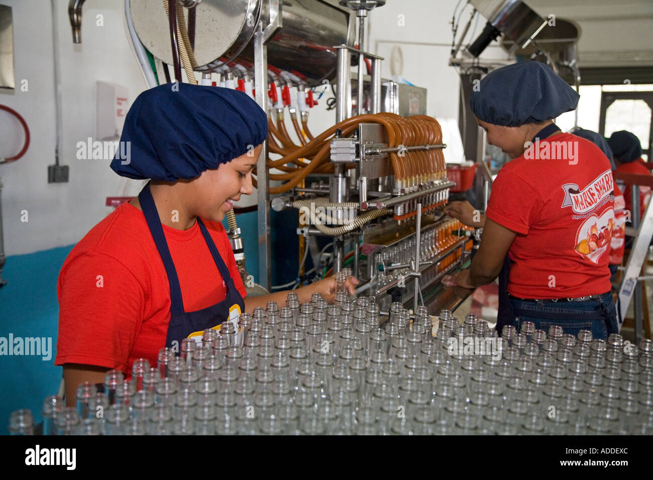 Marie Sharp Hot Sauce Factory Stock Photo - Alamy