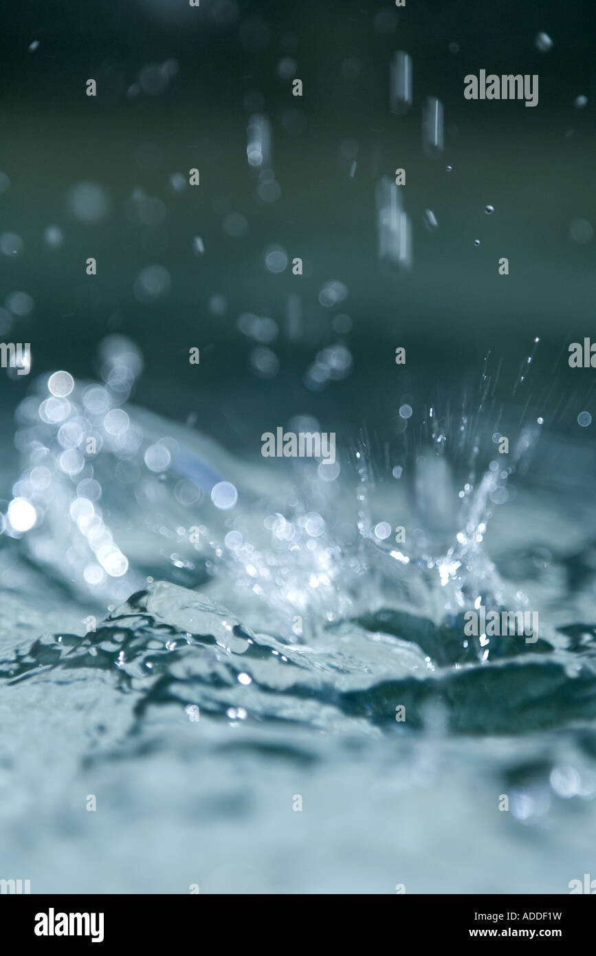 Water splashing, extreme close-up Stock Photo - Alamy