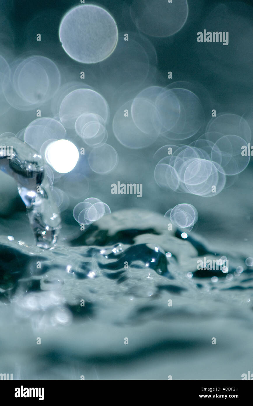 Water splashing, extreme close-up Stock Photo - Alamy