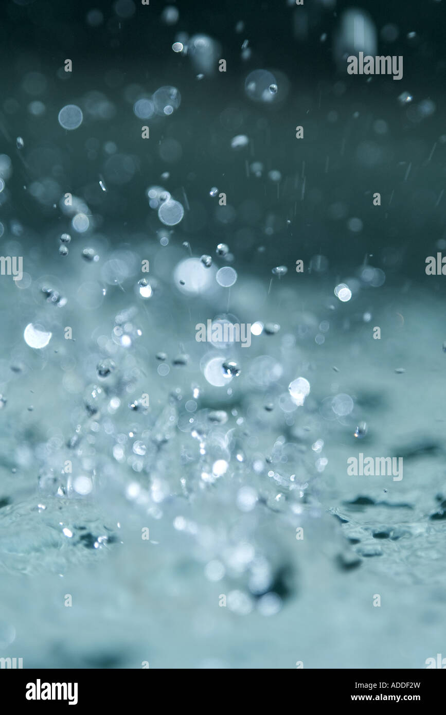 Water splashing, extreme close-up Stock Photo - Alamy