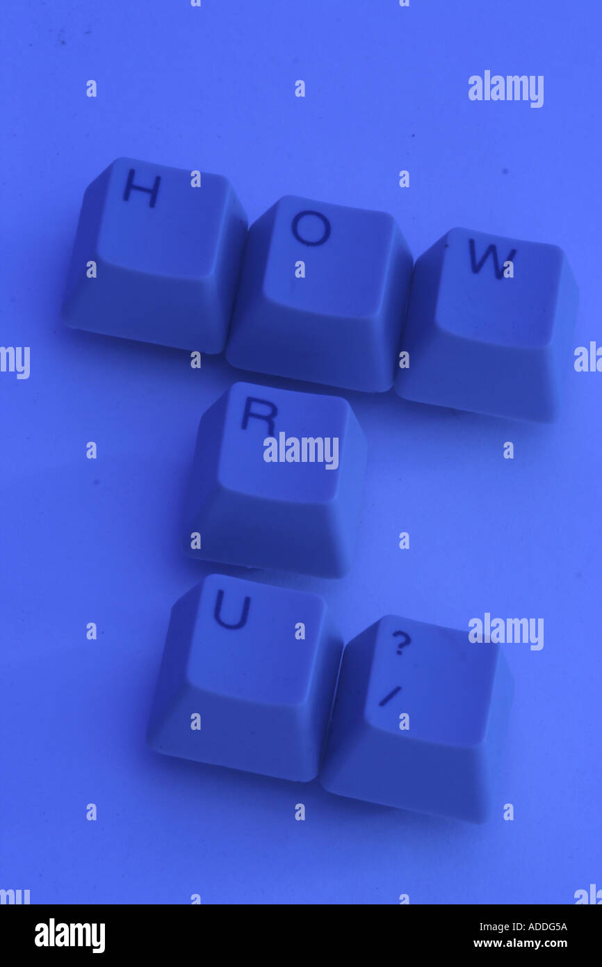 Keyboard letter words Stock Photo - Alamy