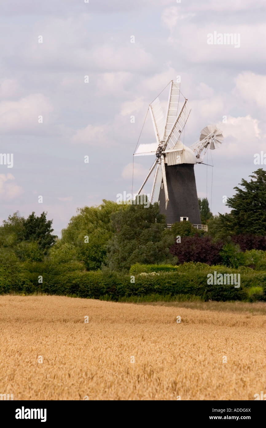 The only 8 sail windmill in Europe, Heckington windmill has been ...