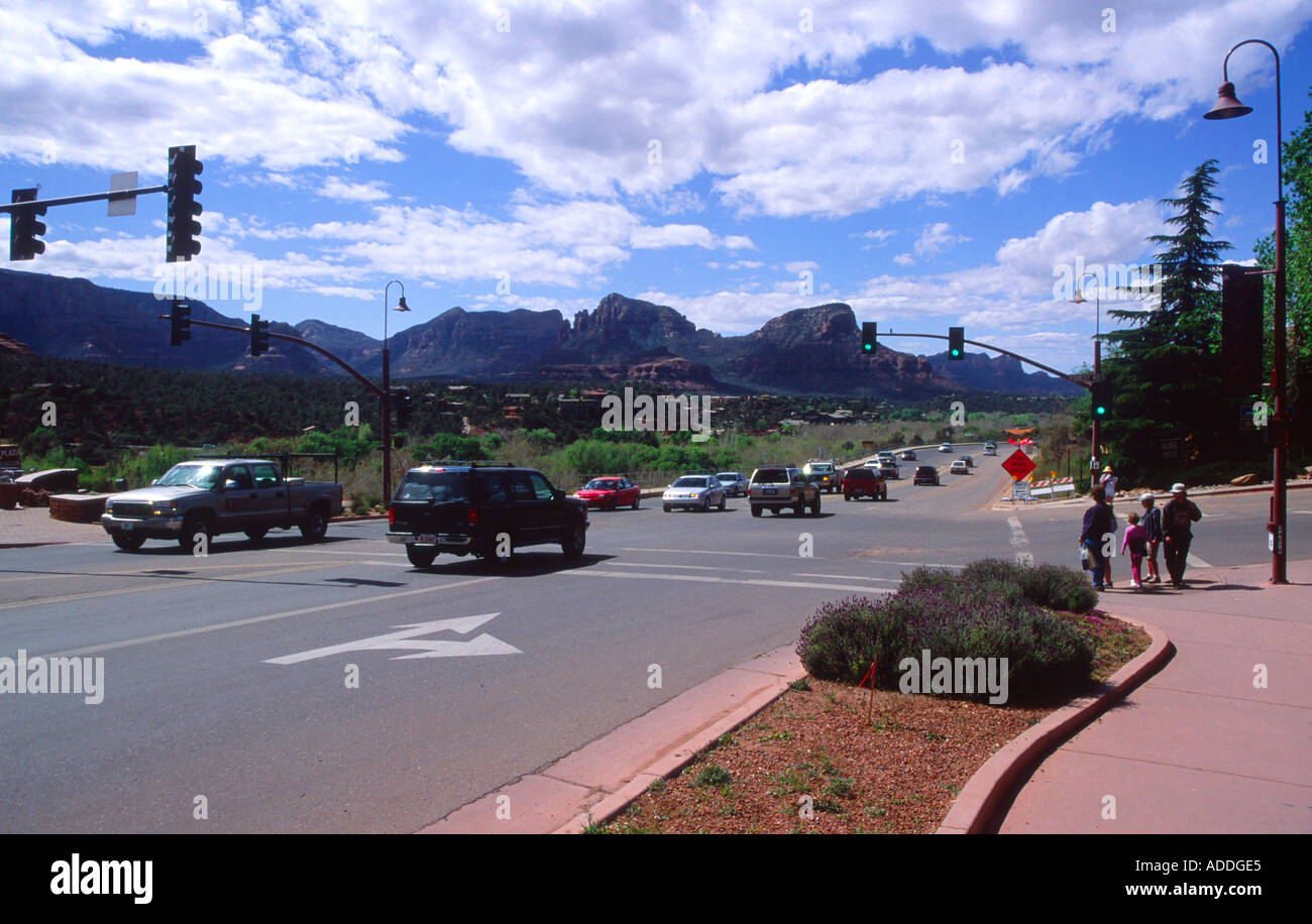 Main street sedona arizona usa hi-res stock photography and images - Alamy