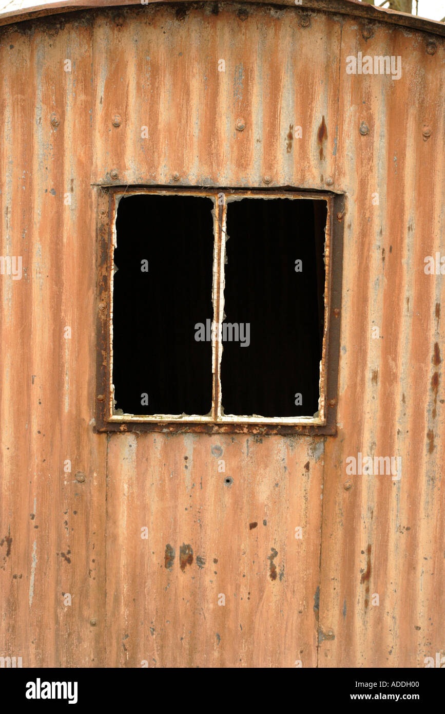 Rusty corrugated iron shed broken hi-res stock photography and images ...