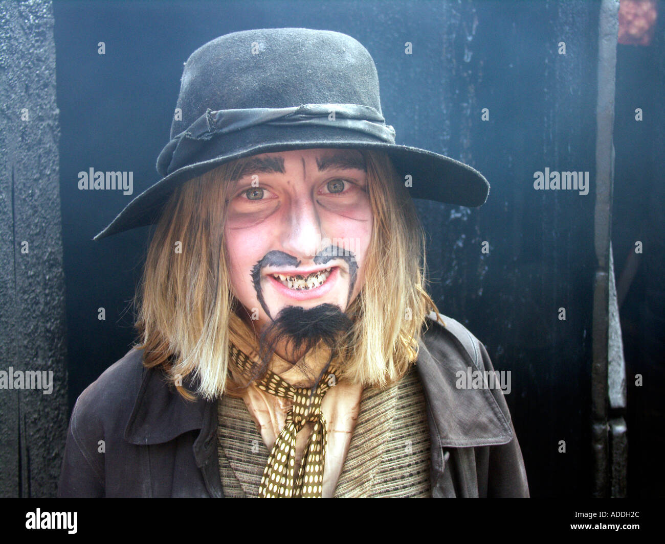 Young girl as Fagin in Oliver Twist school play Stock Photo - Alamy
