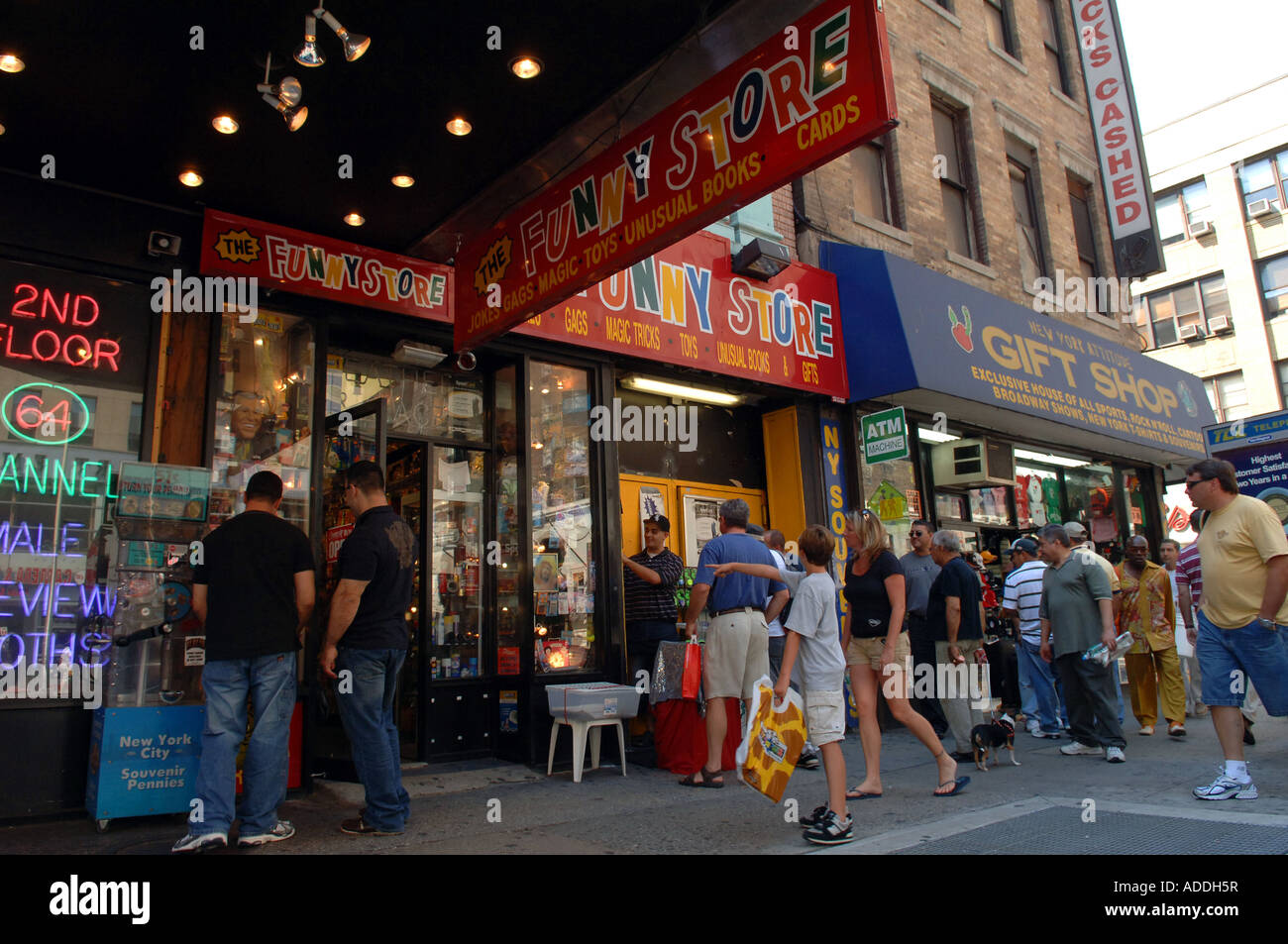 The Funny Store a fixture in Times Square The store sells jokes and ...