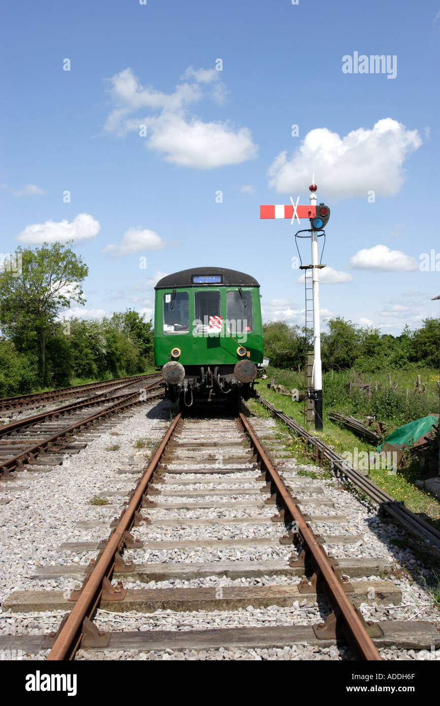 Stationary diesel engine and signal Stock Photo - Alamy