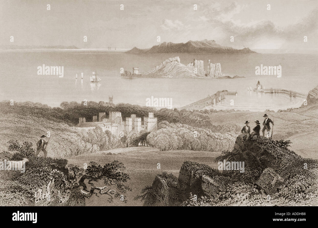 Howth castle hi-res stock photography and images - Alamy