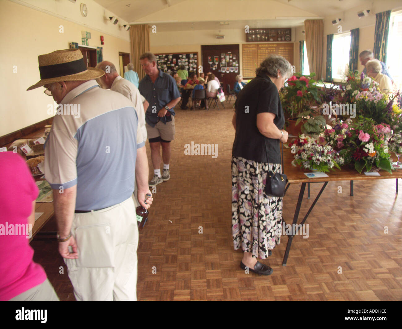 Village fete Butley Flower Show Suffolk England Stock Photo - Alamy
