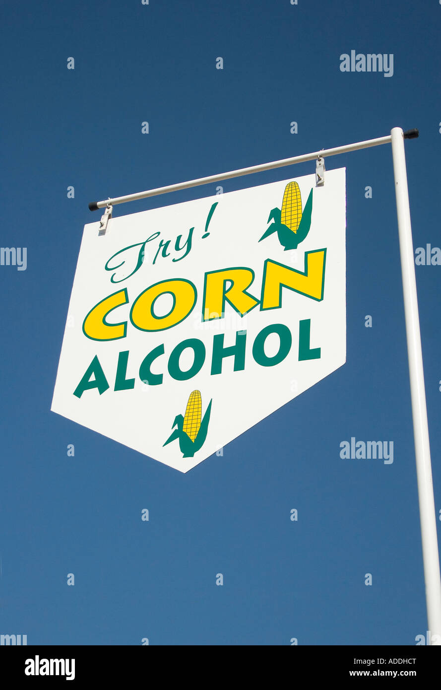 Sign for ethanol fuel Stock Photo - Alamy