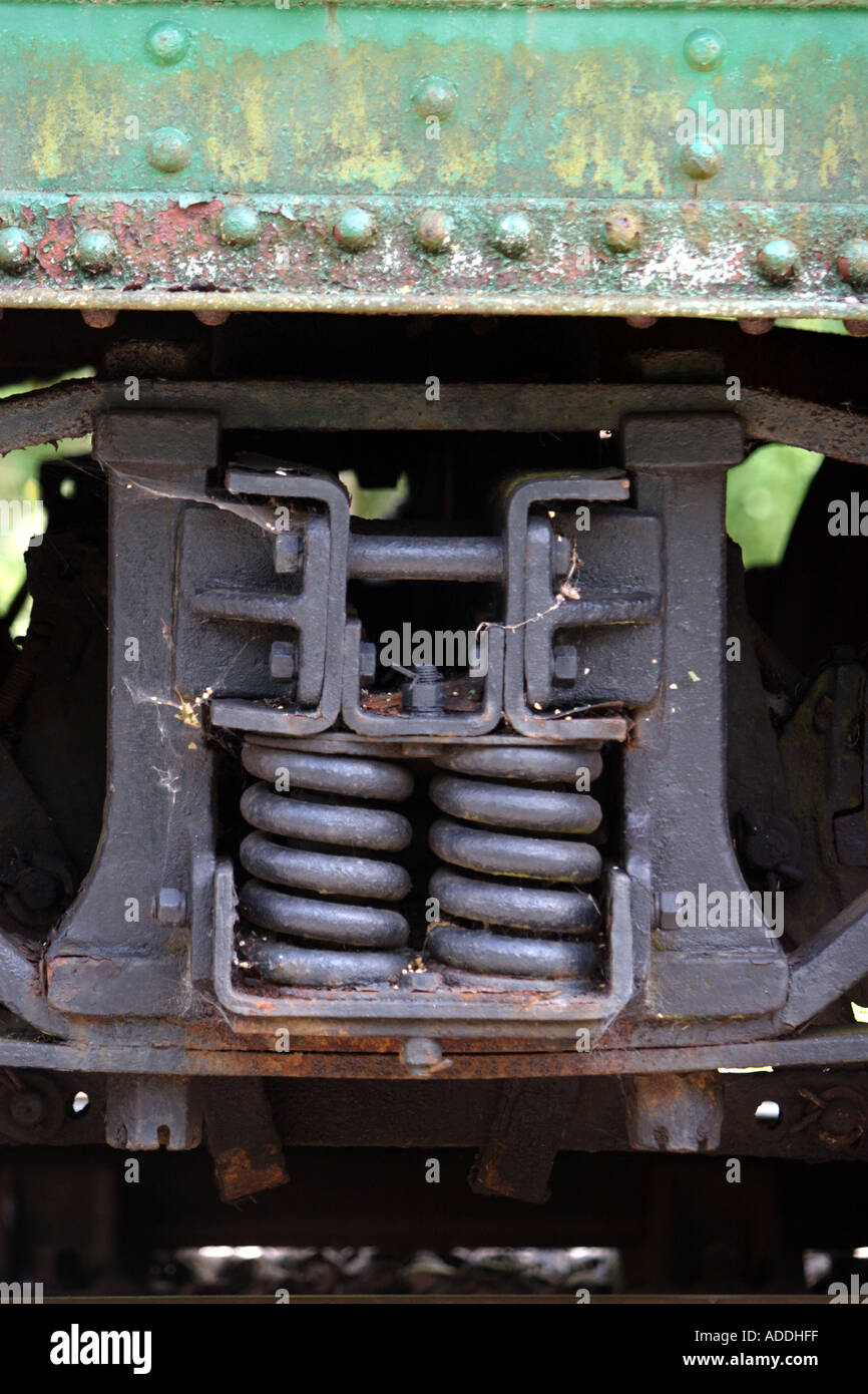 Railway carriage suspension hi-res stock photography and images - Alamy