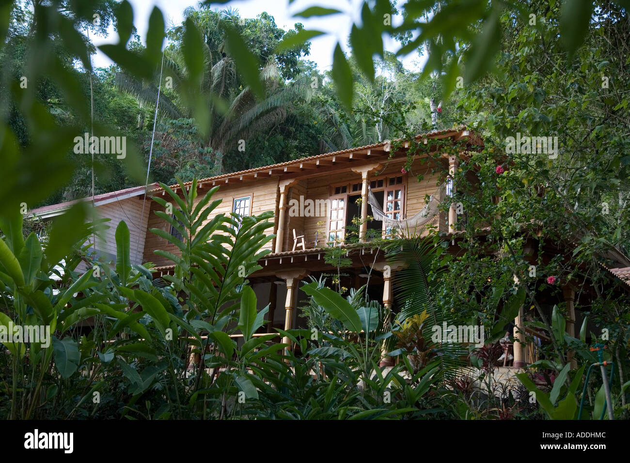 Ian Andersons Caves Branch Jungle Lodge Stock Photo - Alamy