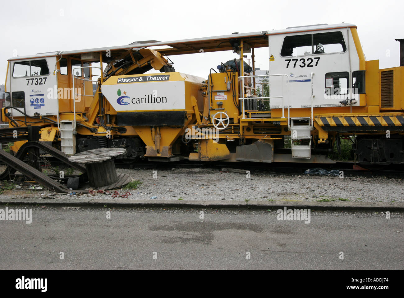Rail cleaning machine hi-res stock photography and images - Alamy