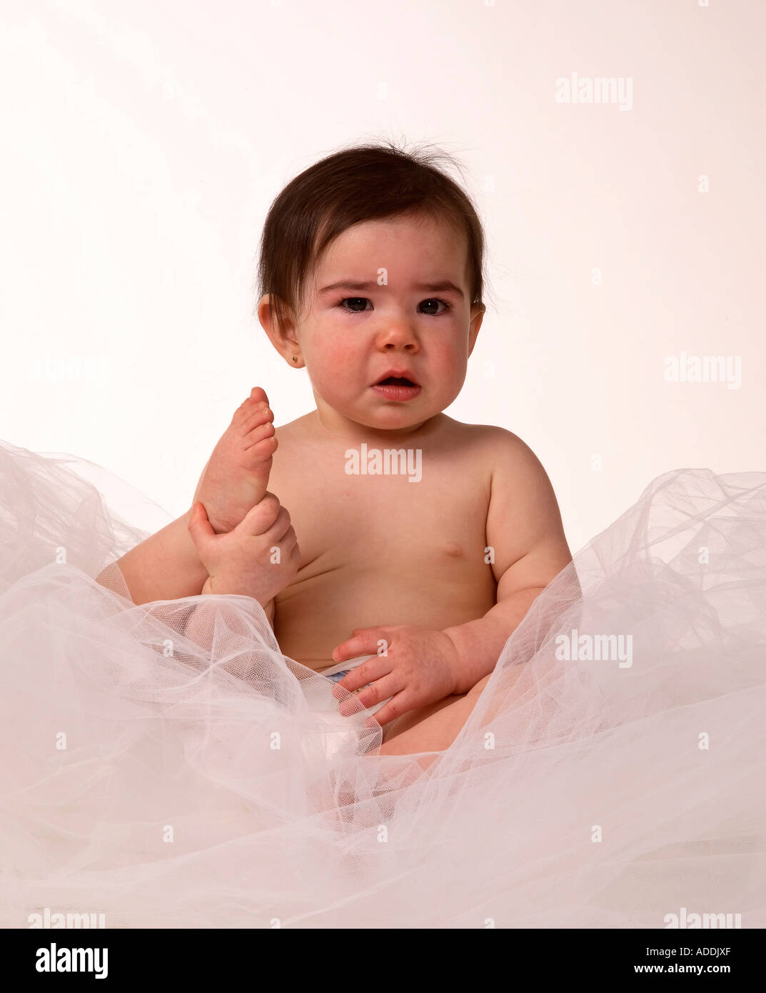 A baby crying at McMaster Studio in Moose Jaw Saskatchewan Canada Stock ...